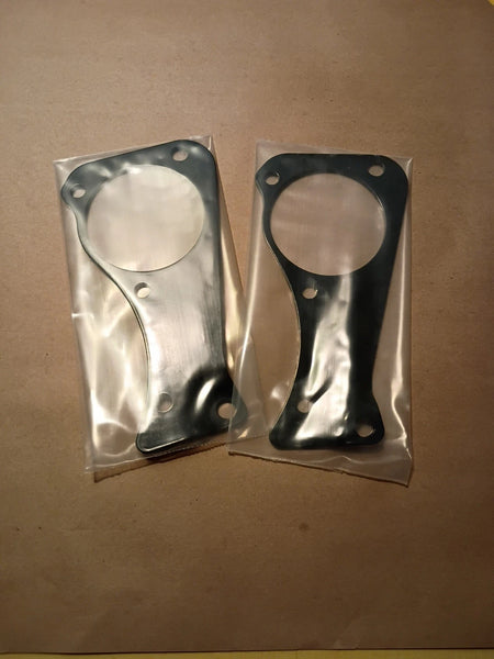 Triumph Pre-Unit FRONT Engine Plate Mount Set 500 650 GENERATOR thru 1 ...